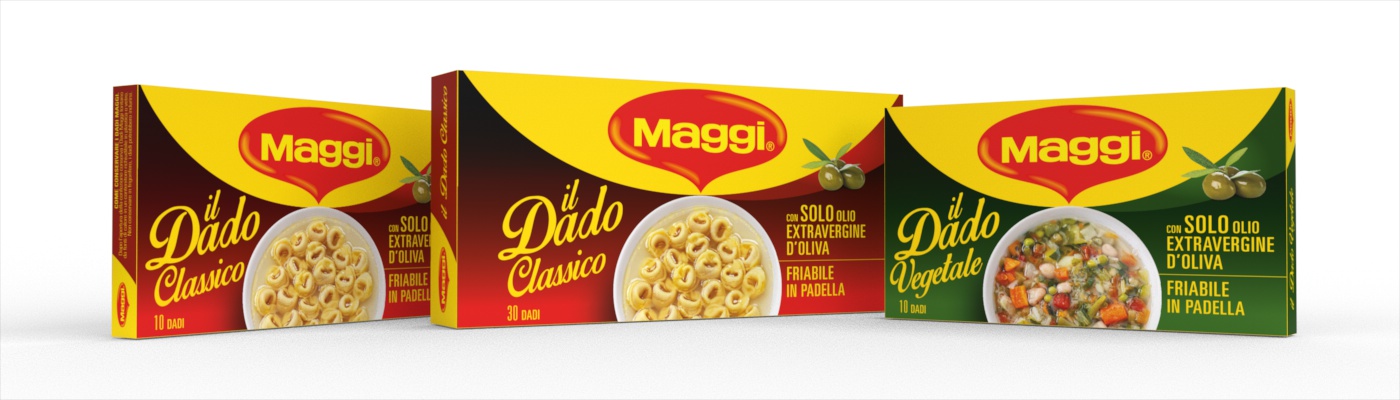 Maggi: a new packaging for famous stock cubes | ATC - Linea
